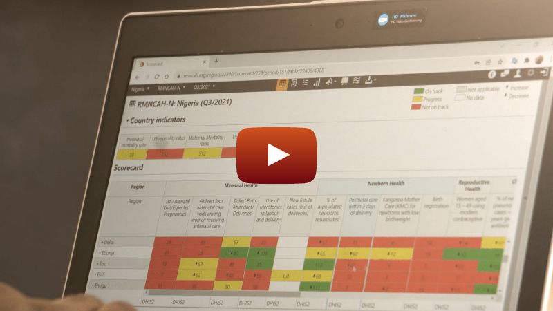 Video: Nigeria RMNCAH scorecard - ALMA Scorecard Hub